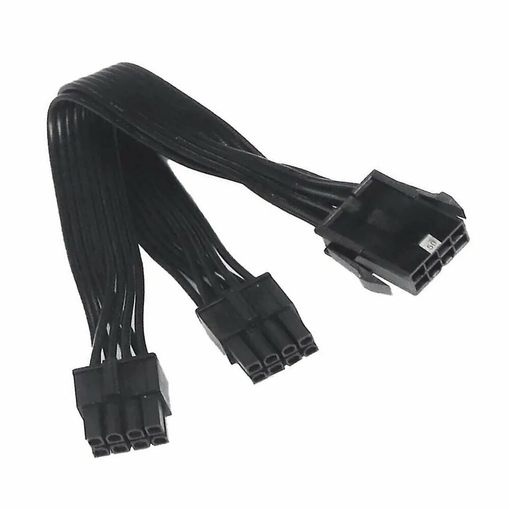 Кабель питания процессора от 8PIN до 2x (4 + 4) 18AWG для подключения к сети