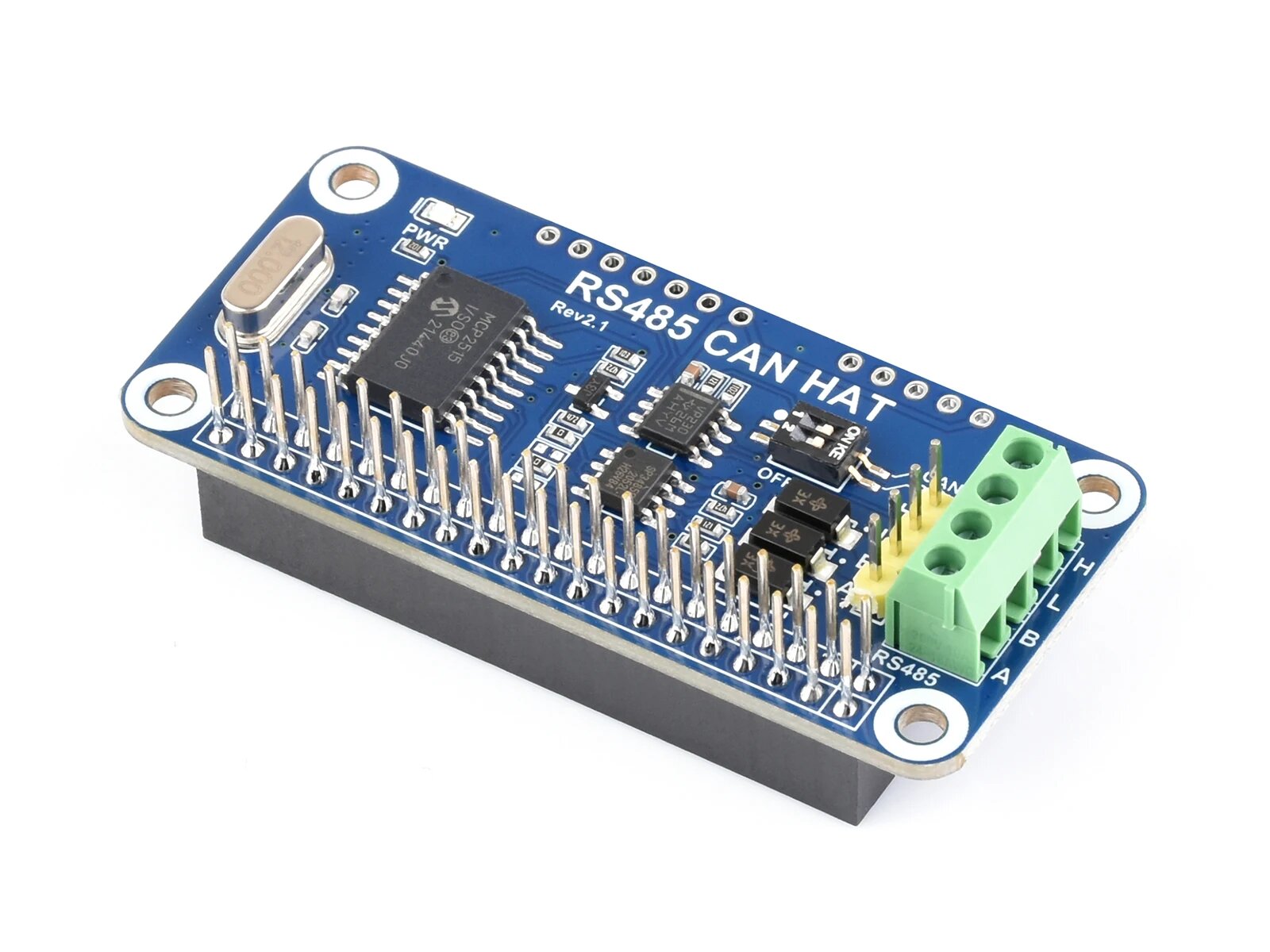 Waveshare RS485 CAN HAT для Raspberry Pi — фото 1
