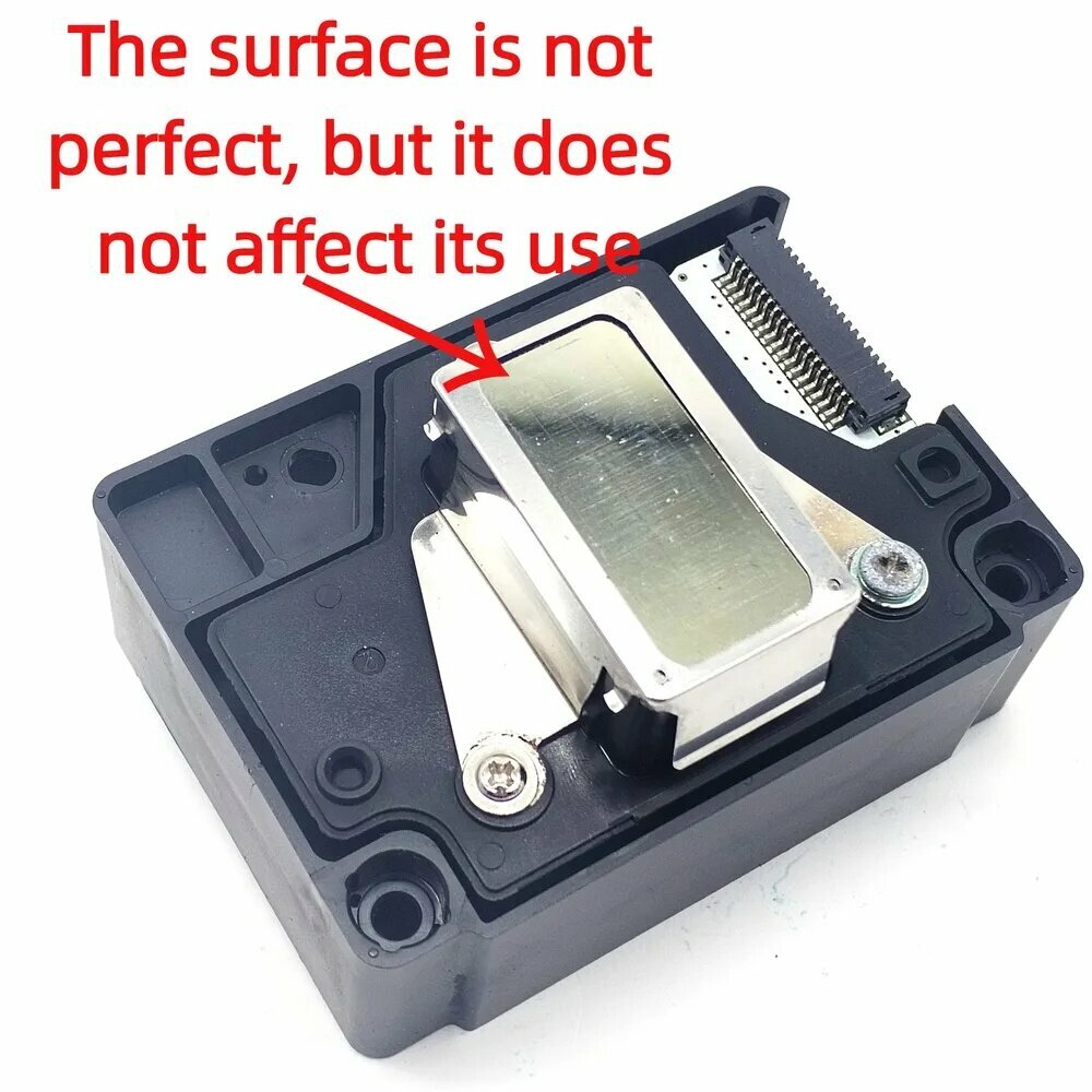 CaoDuRen Печатающая головка F185010 Принтерная головка Подходит для Epson SC110 L1300 C10 T30 ET-14000 C1100 TX515 PX101 PX1001 TX525 PX1004 L1400 PX-V780 T33 PX-101, совместимый, Черный (black), 1 шт