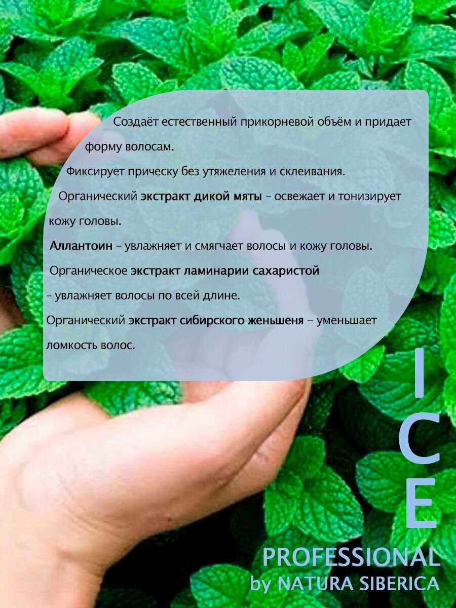 Спрей-тоник для волос ICE Professional by Natura Siberica REFRESH MY SCALP для объема и свежести, 100 мл — фото 1