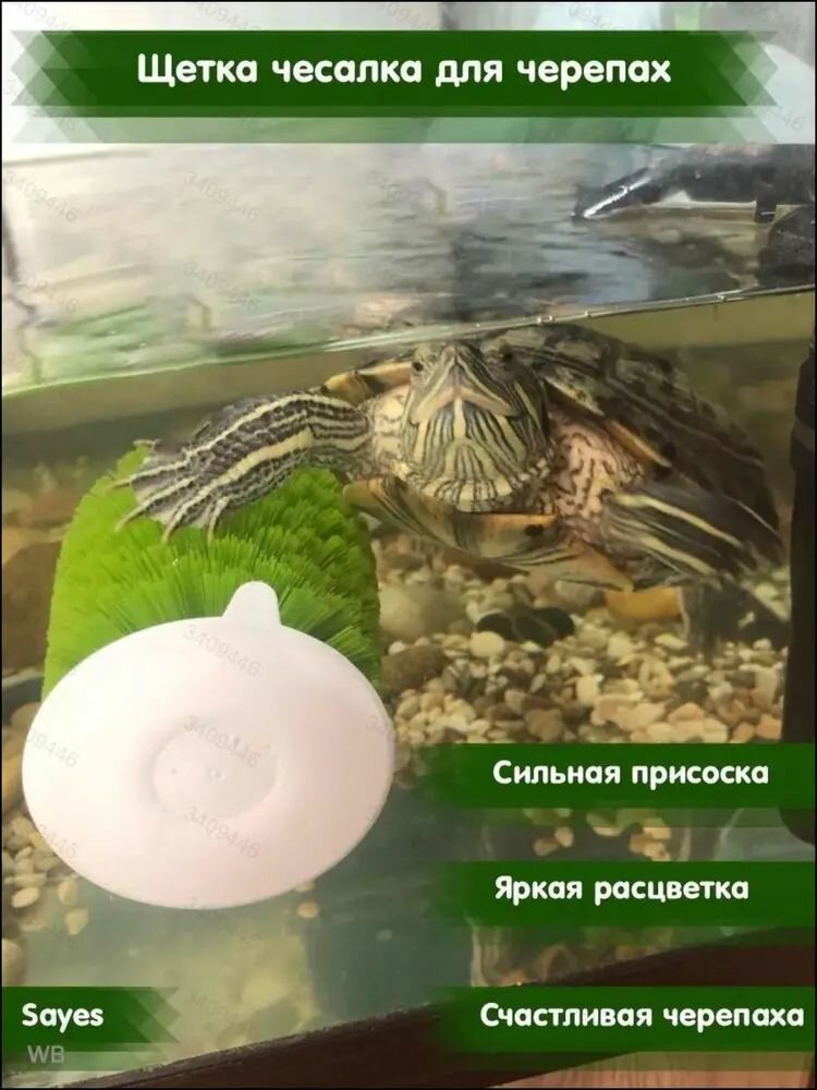 Щетка для аквариума на присоске