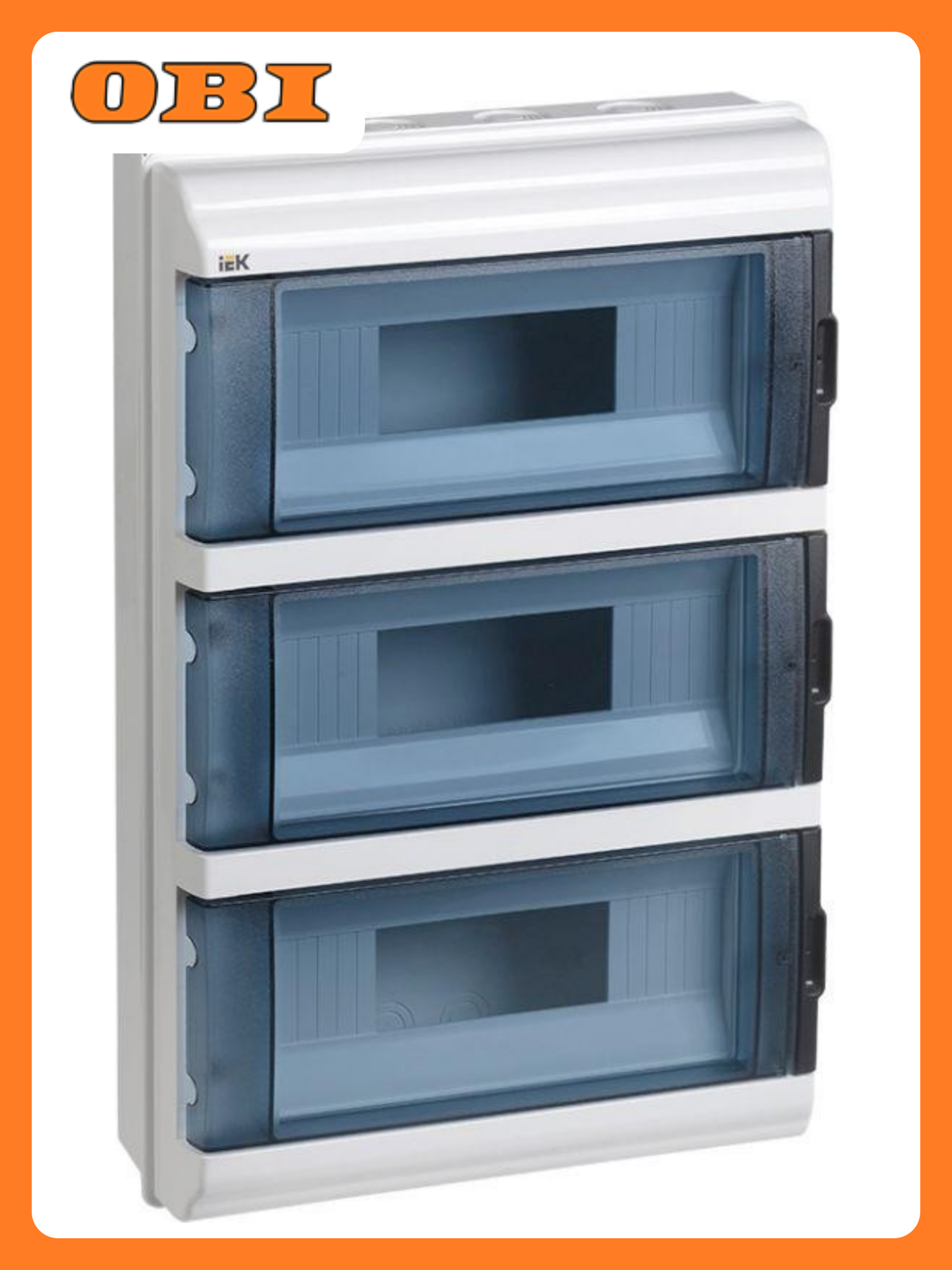 Щит распределительный IEK KREPTA, навесной, IP55, пластик, белый