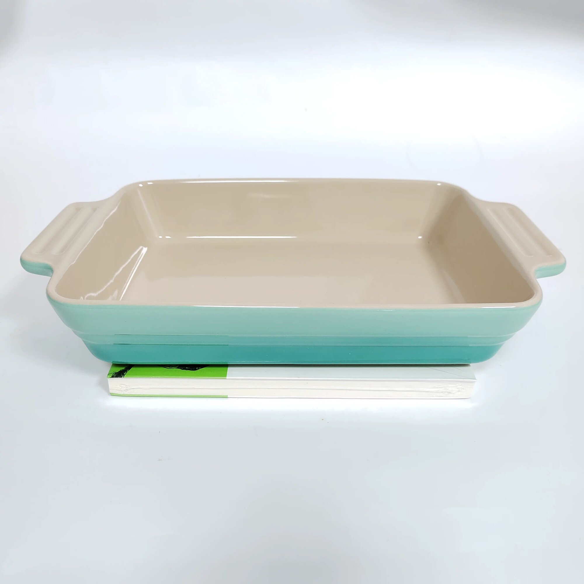 Le Creuset керамическая форма для выпечки 28 см туркозовый подходит для духовки и микроволновки