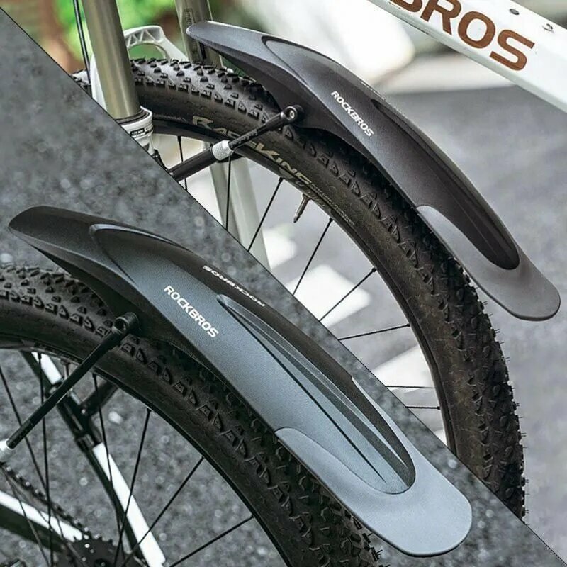 Велосипедные крылья, комплекты передних и задних крыльев, расширенные и прочные, длина и угол свободно регулируются, подходят для горных велосипедов диаметром 26 29 дюймов.8-12