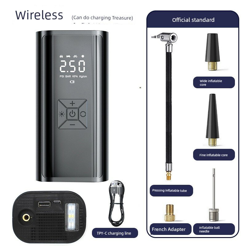 Новый автомобильный компрессор, портативный автомобильный компрессор, электрический компрессор, компрессор для