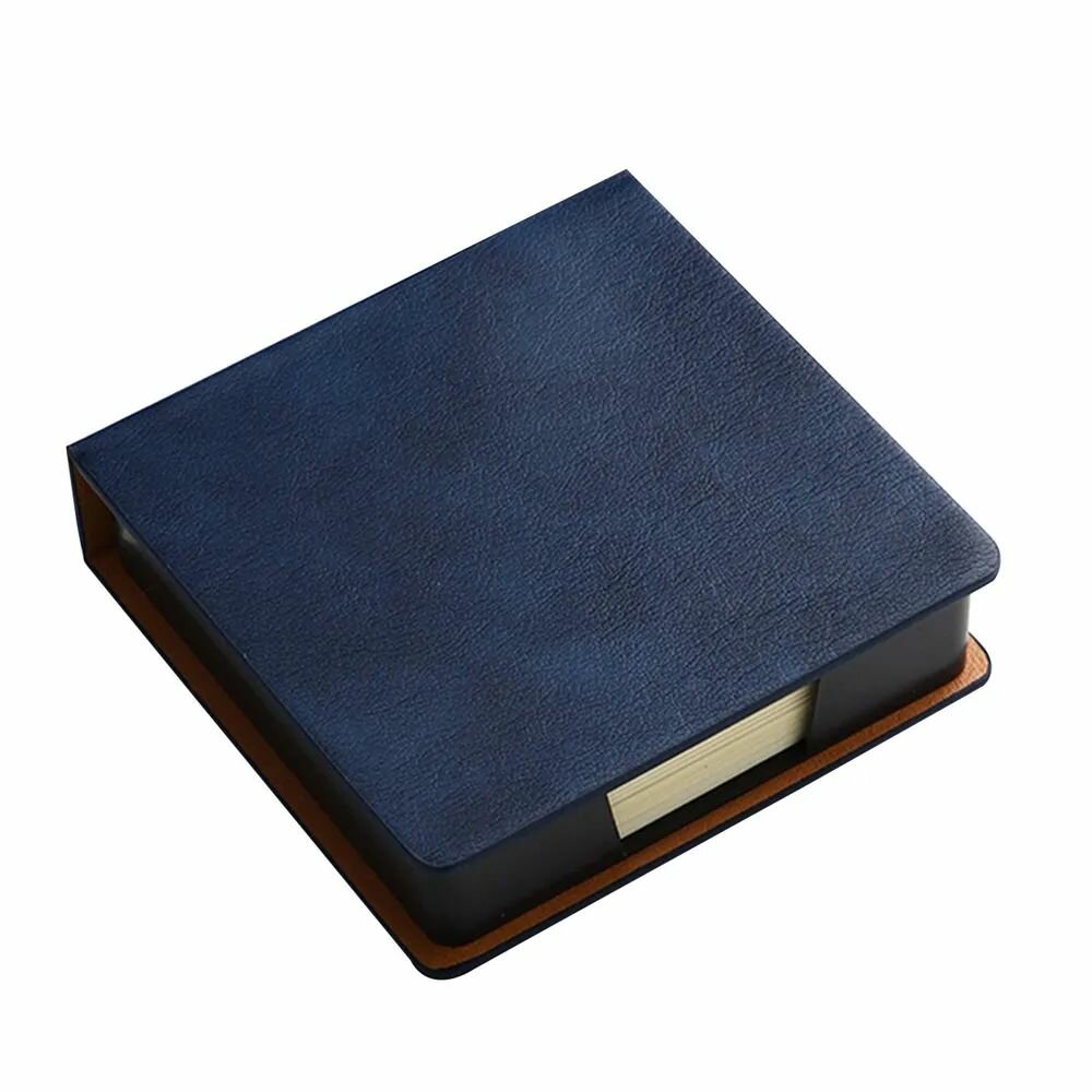 Модный органайзер для заметок Sticky Note Box Кожаный блокнот для заметок Диспенсер для рабочего стола