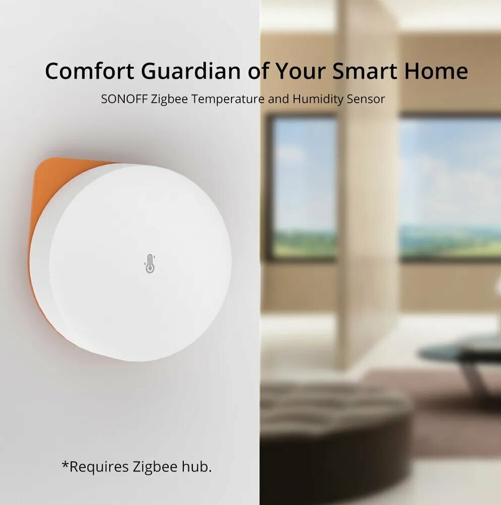 Zigbee Датчик протечки воды Sonoff SNZB-05P — фото 1