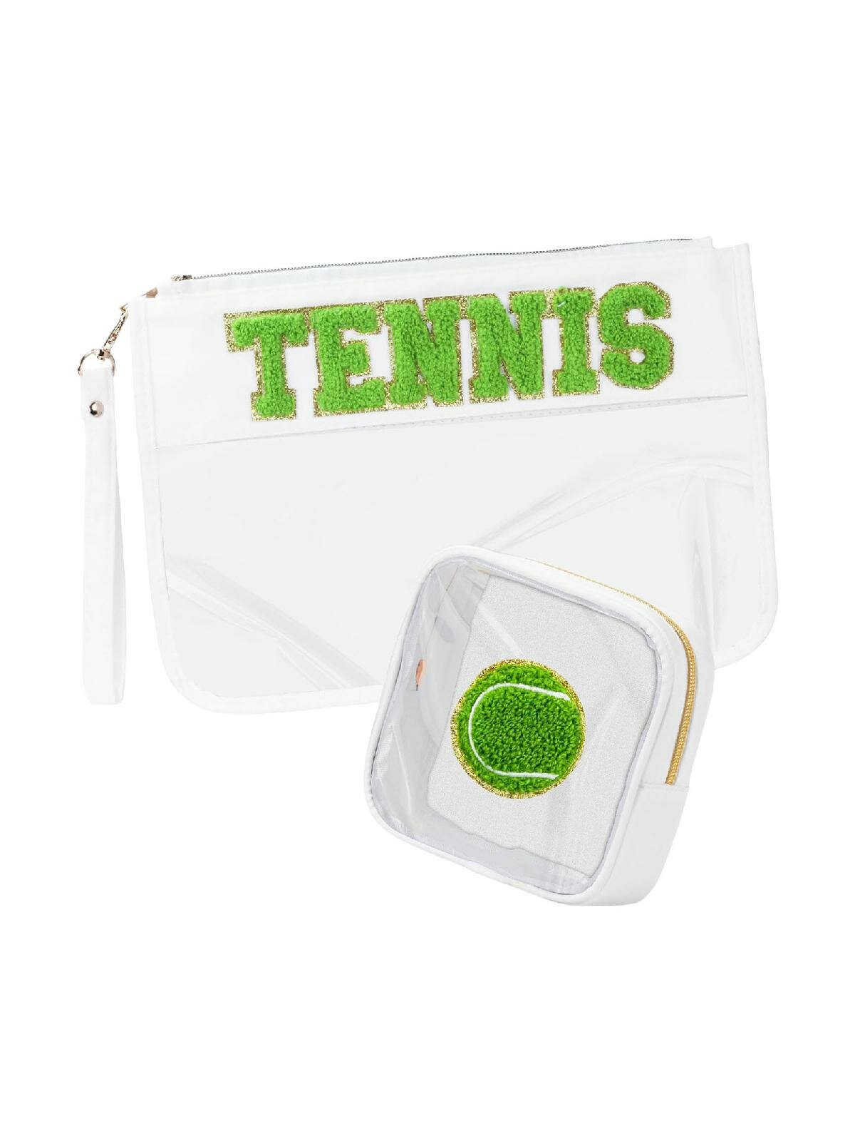 2шт стильных сумочек с буквенным дизайном, удобных для дома и путешествий