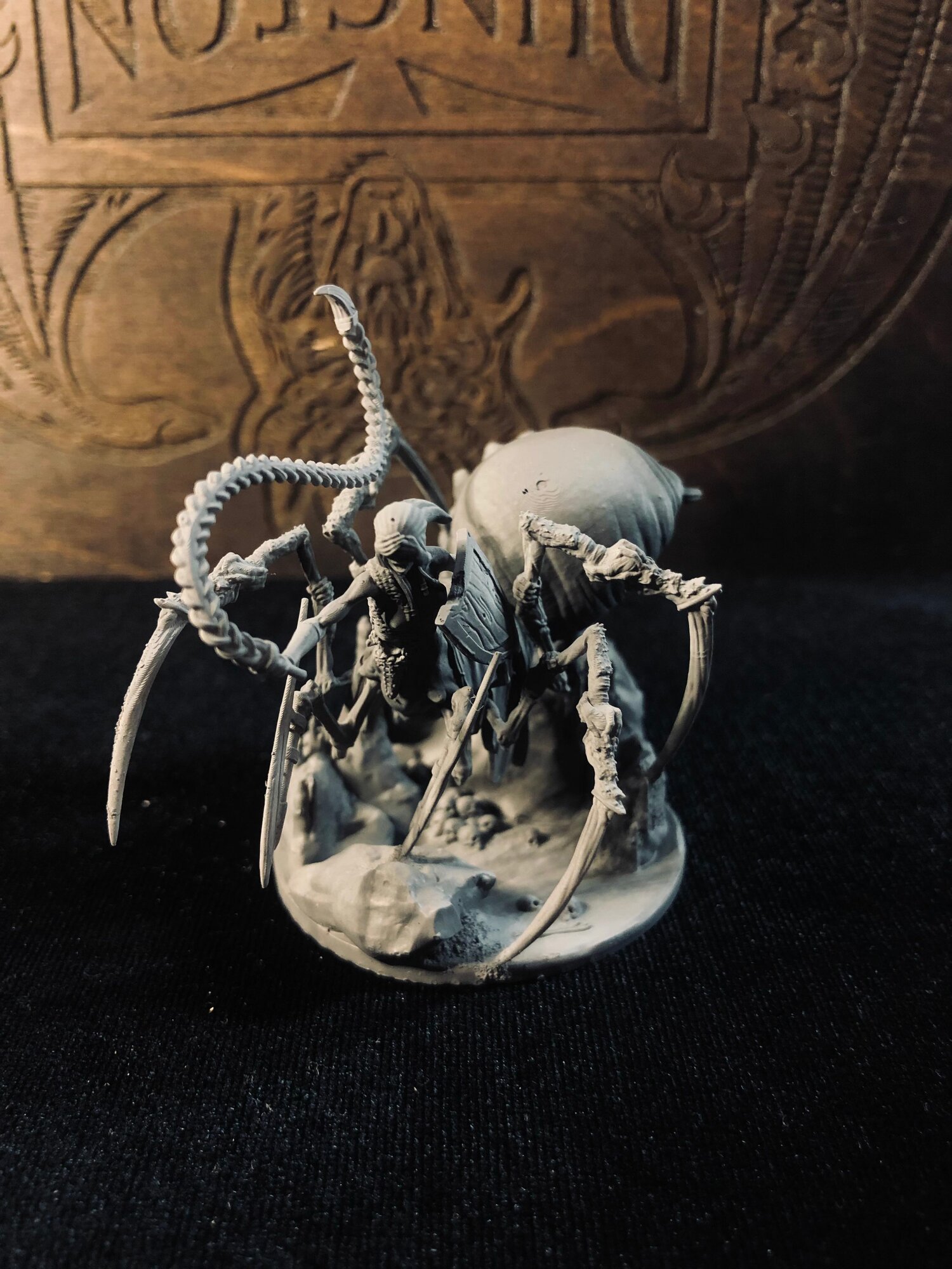 Огромный Драйдер, Драук 3 - Миниатюра для настольных игр DnD, ДнД, Dungeons & Dragons, Pathfinder.