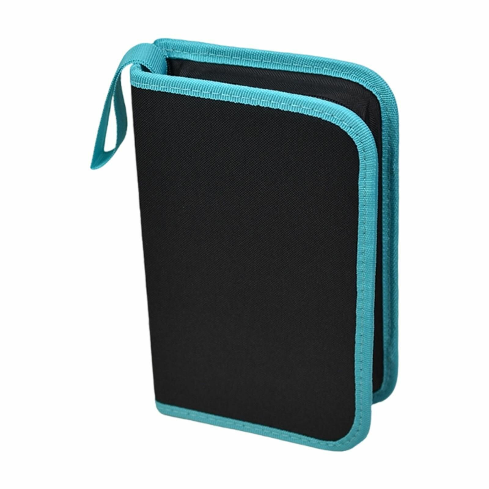 Компактная сумка-пенал для инструментов, органайзер для отверток и бит, с множеством отделений, из ткани Оксфорд, 26x15.5см