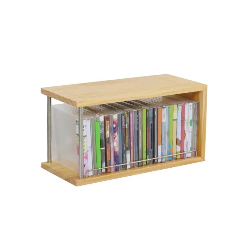 Бамбуковая полка для дисков PS4 Bamboo