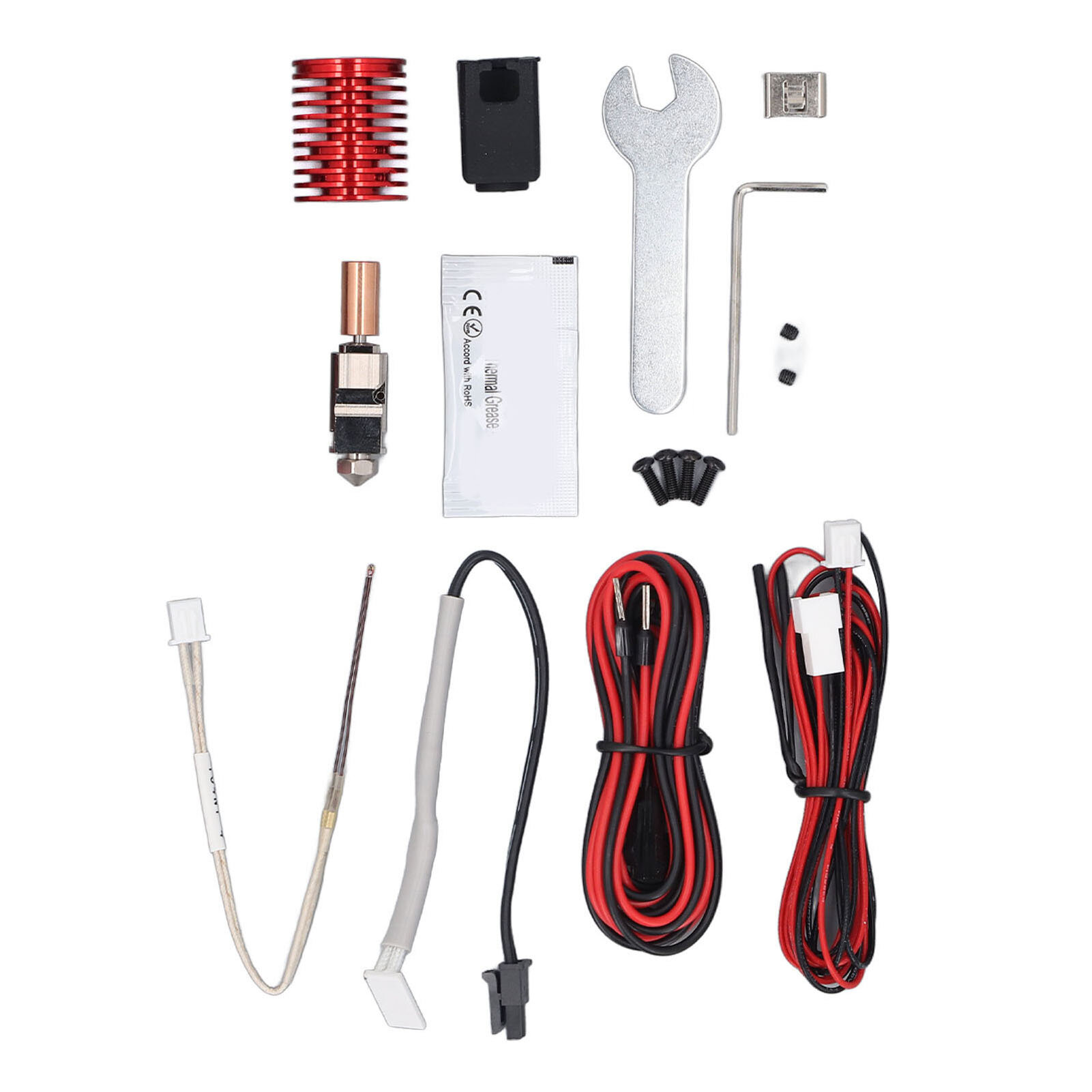 Комплект нагревательного элемента для 3D-принтера 24 В 60 Вт, высокотемпературный радиатор для экструзии.