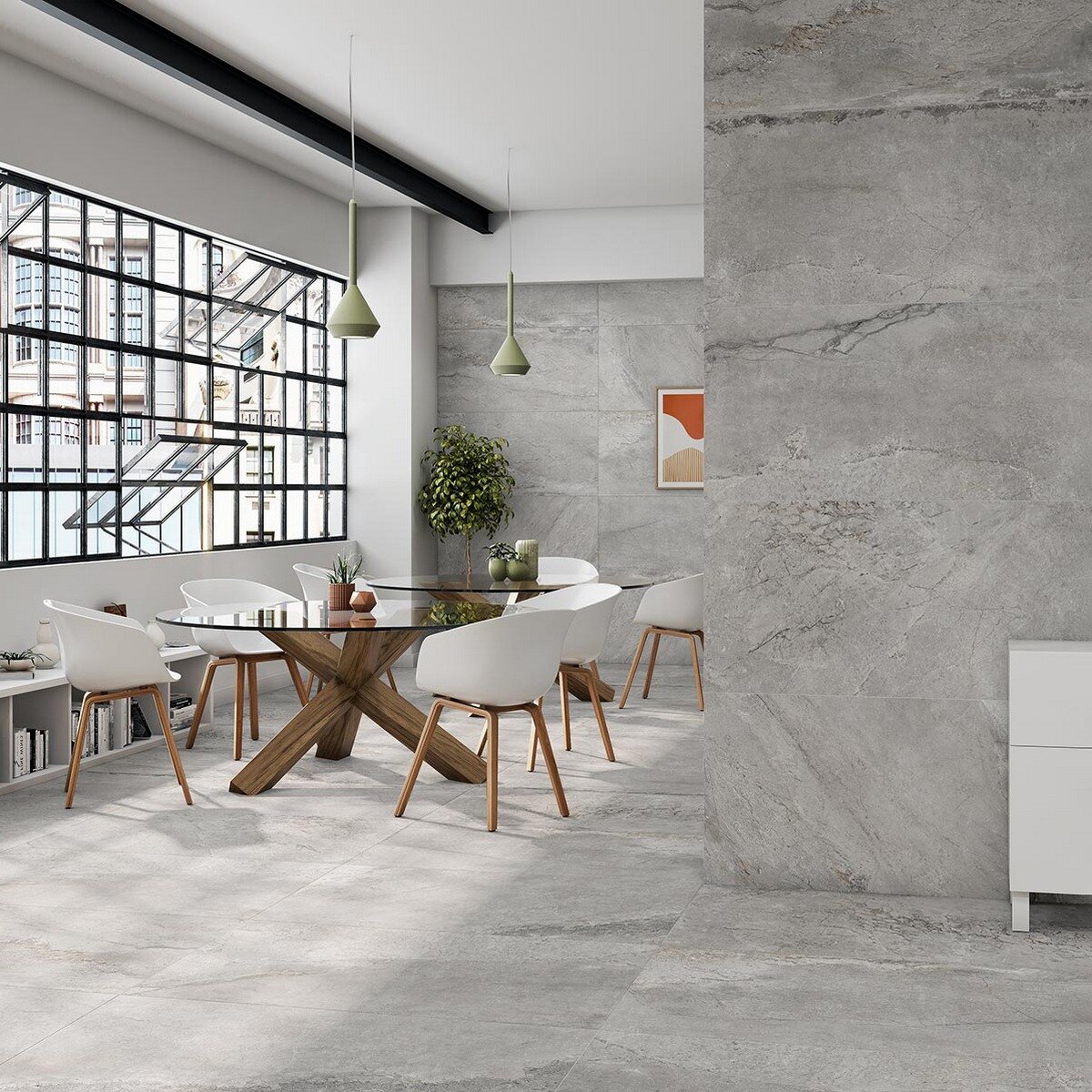 Керамогранит ProConcept Oxford Grey 60x120 225520 под камень матовая Износостойкая, Морозостойкая, морозостойкая