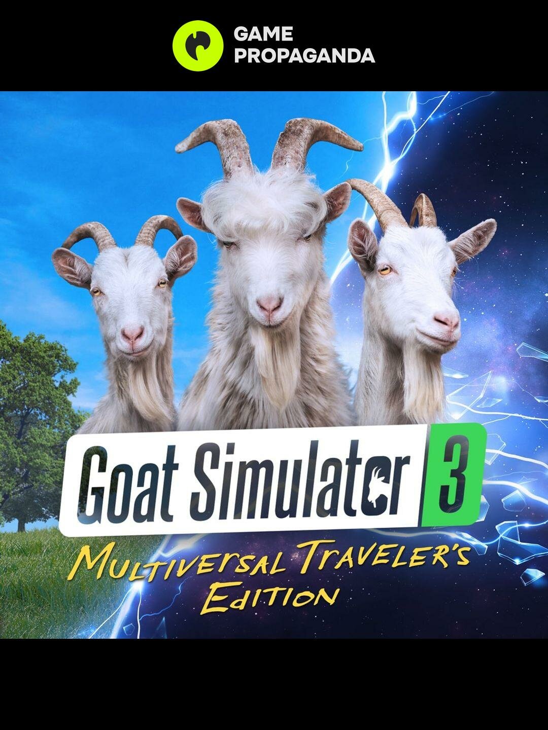 Игра Goat Simulator 3 - Multiversal Traveler's Edition PS4, PS5 + 101 TRY на баланс PSN. Турция. Цифровая версия