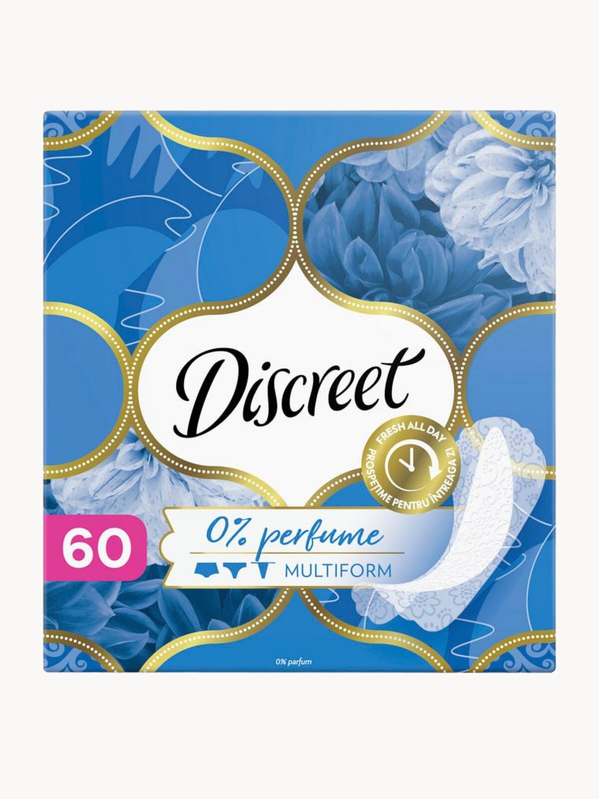 Женские ежедневные прокладки Discreet Multiform Air, 60 шт.