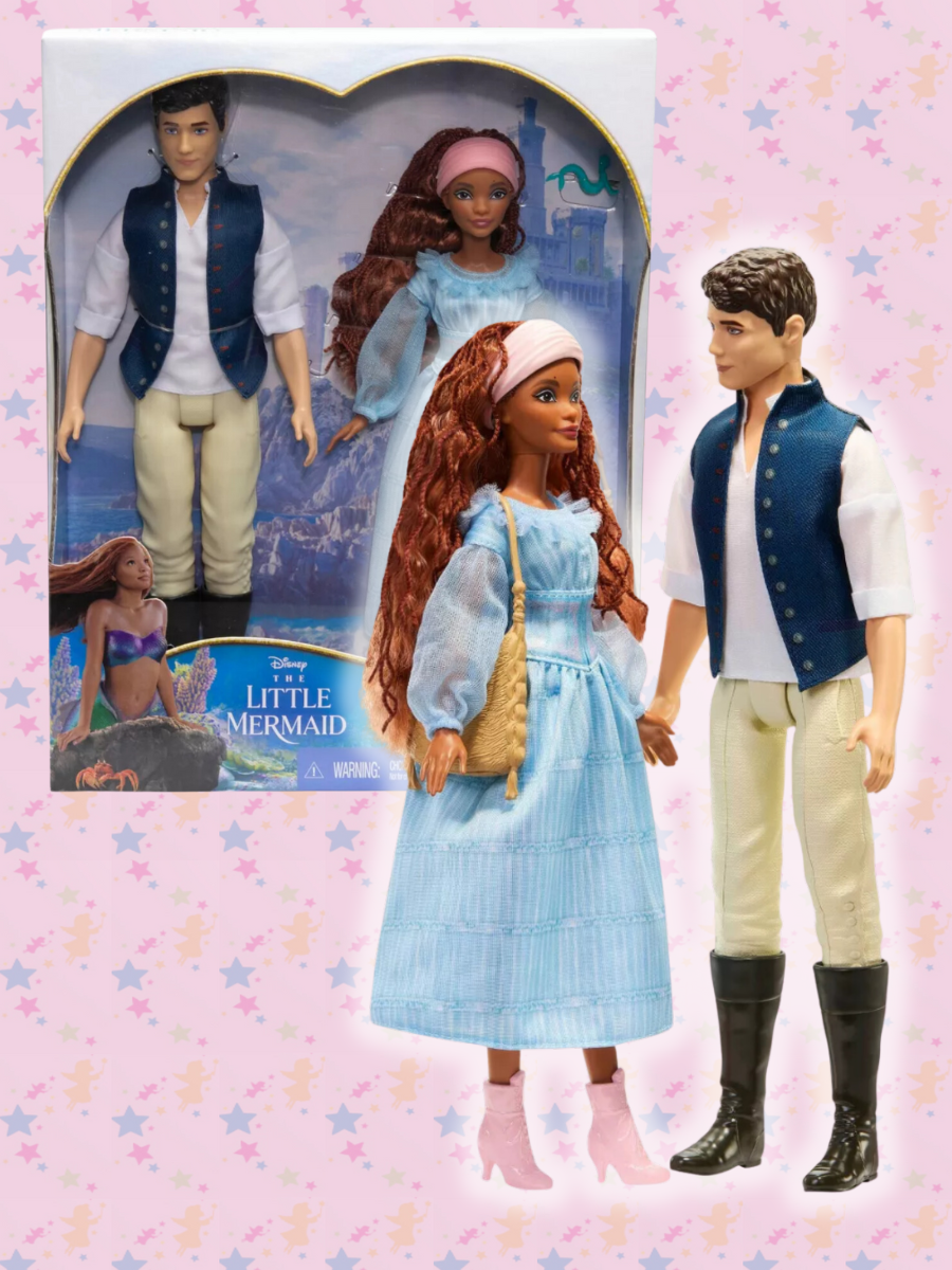 Кукла Ариэль Русалочка и принц Эрик фильм Русалочка Дисней