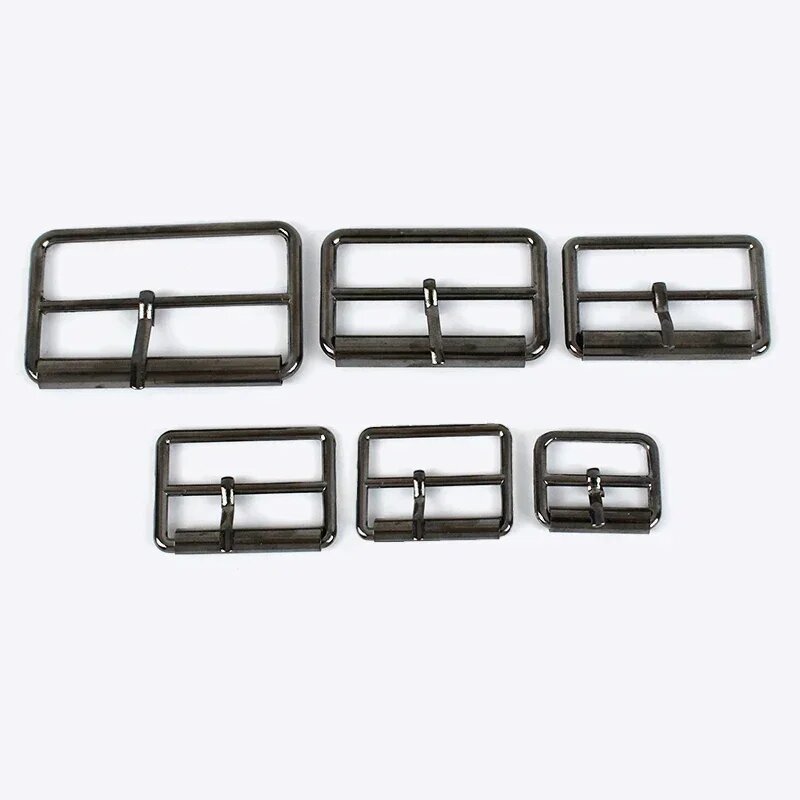 10 шт, 20/25/30/35/40/50 мм, металлические пряжки, роликовая пряжка для ремня для сумок, кожаный ремешок, трехскользящий слайдер, регулируемое кольцо, застежка Fastex