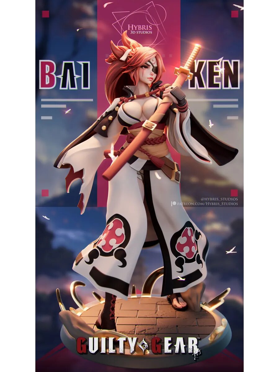 Фигурка Guilty Gear Baiken Collector Package 20 см
