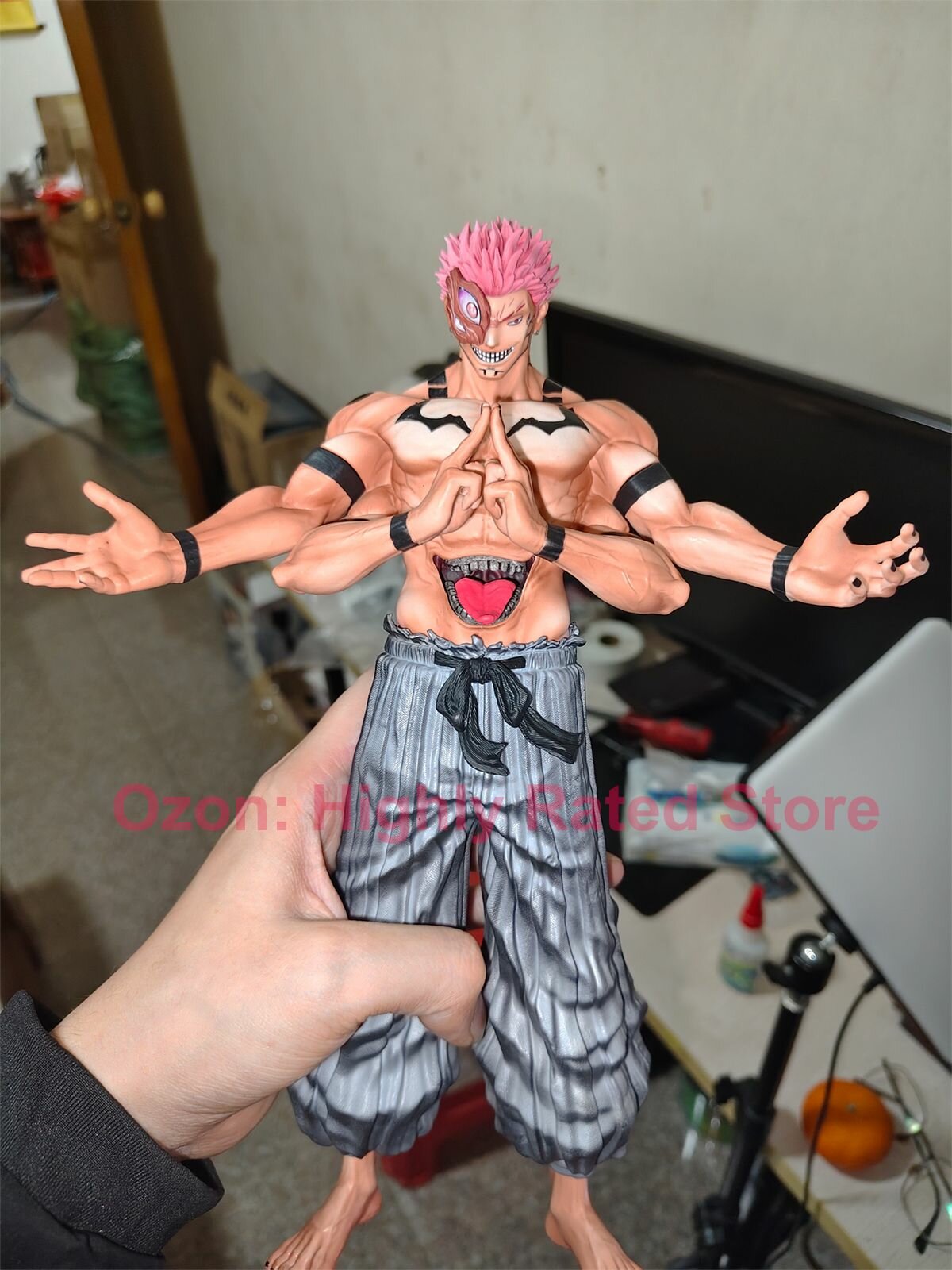 29cm/Аниме статуэтка Сукуна (Jujutsu Kaisen) Детализированная фигурка Короля