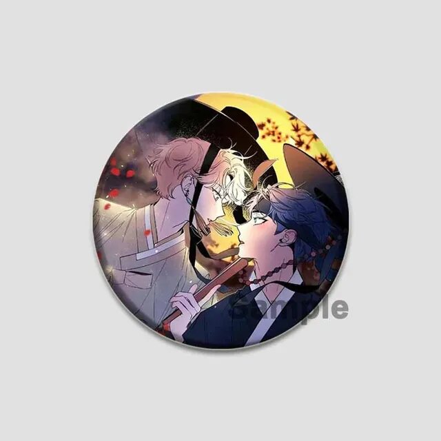 58 мм эскиз аниме круглая мягкая булавка на пуговицах милая интересная креативная брошь с персонажем для украшения рюкзака, одежды, модные подарки