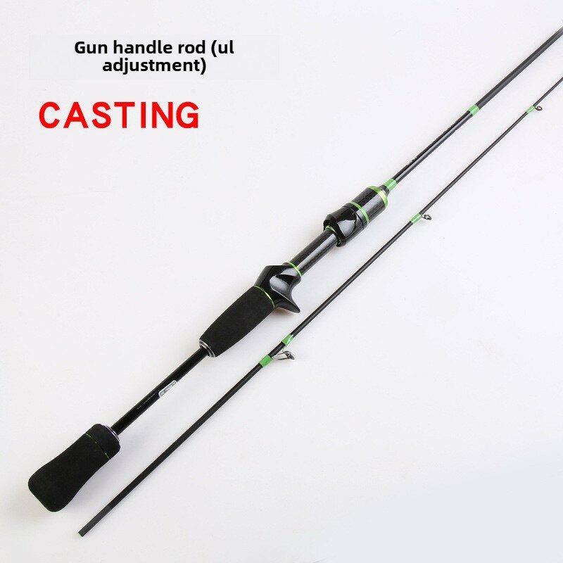 Ультralight углеродная подrod для рыбалки на дороге, сверхмягкая сплошная палка, немного длинная касть, белая рыбацкая палка, оптовая продажа завода Вейхай (Handle Rod tra Fast Adjustment, 1,8 м)