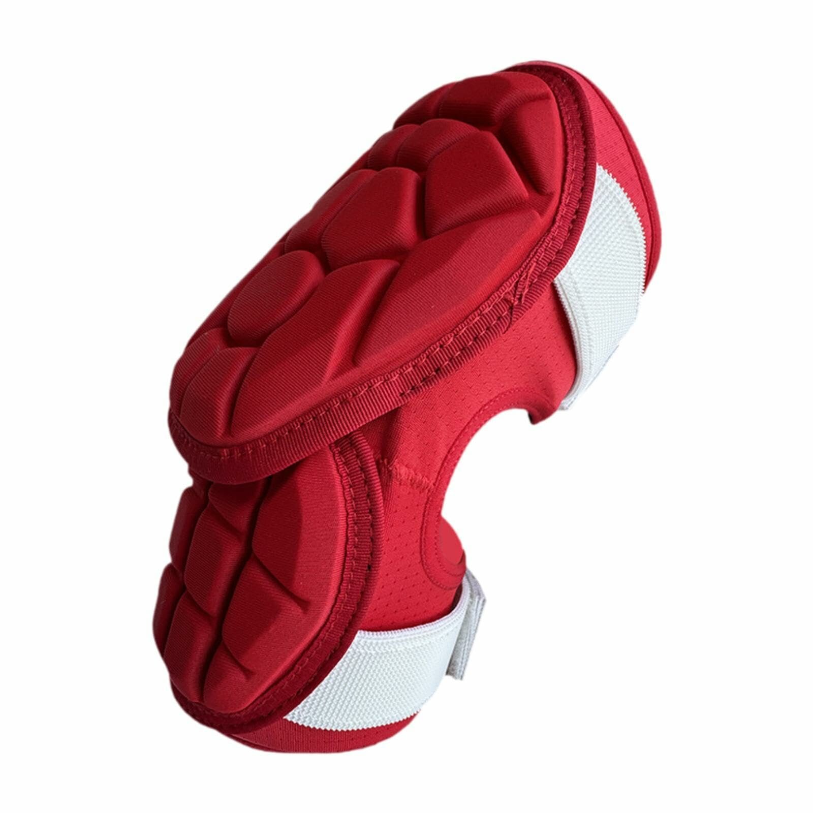 Базбольные локтевые накладки, защитный чехол для предплечья для тренировок, красный, взрослый размер, 1 штука