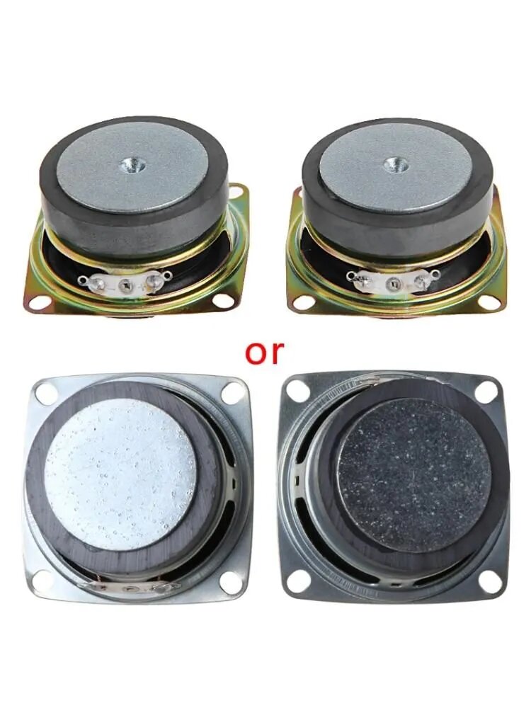 1 пара динамиков, звуковой динамик, громкоговорители для ЖК-телевизора, 4 Ом, 3 Вт, портативный мультимедийный ЖК-дисплей