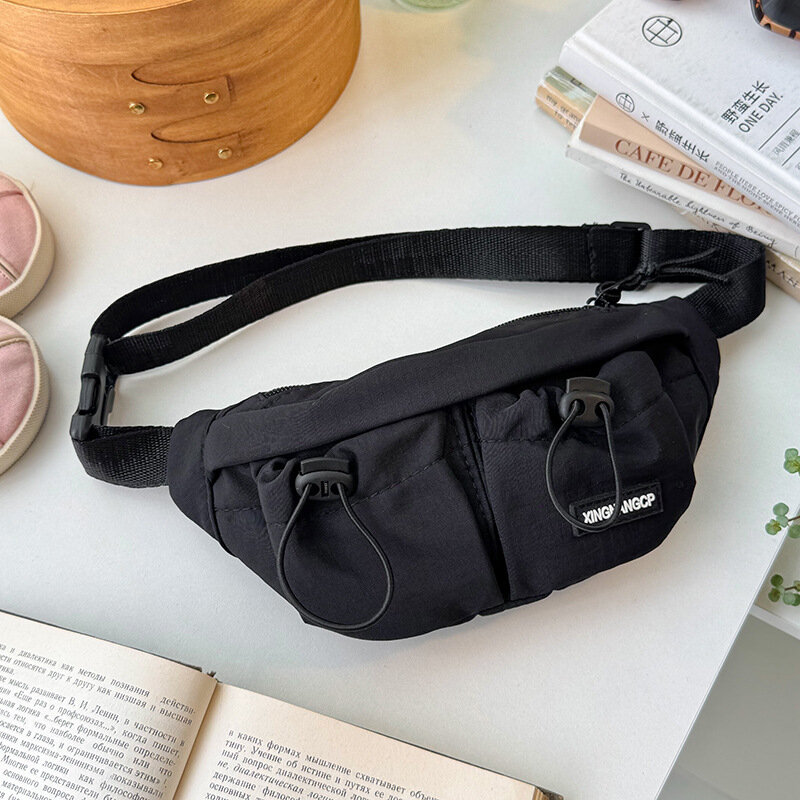 2025 Корейская версия стильная новая детская сумка для мальчиков и девочек, сумка на пояс, сумка на грудь, сумка для телефона оптом