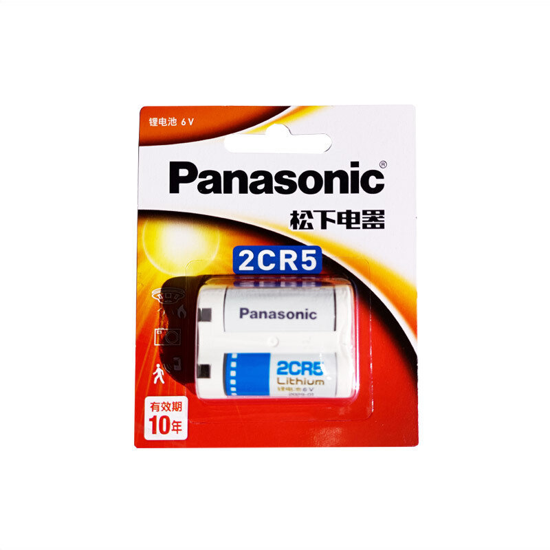 Оригинальная батарея Panasonic 2CR5 6V для камеры, умного прибора, видеокамеры, литиевая батарея 2CR-5W 2CP3845