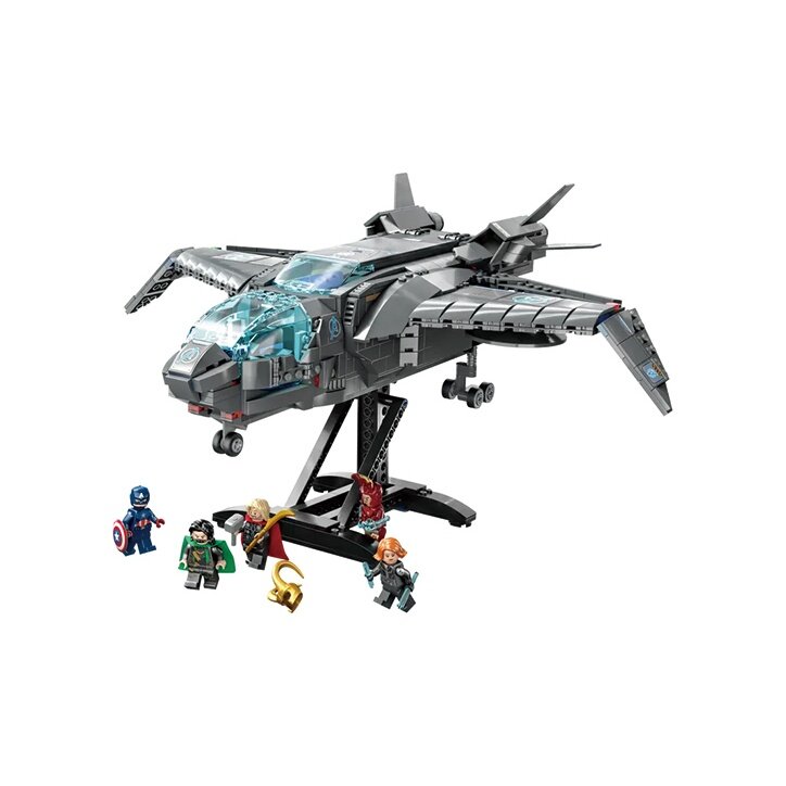 LEGO Marvel Капитан Америка Черная Вдова Тор GOD OF THUNDER Локи Коллекция Супергероев Мстители Quantum Истребитель