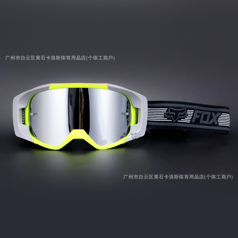 Очки FOX для даунхилла, мотоциклетный раллийный шлем, горный велосипедный шлем, очки для бездорожья, полнолицевой шлем, очки для езды