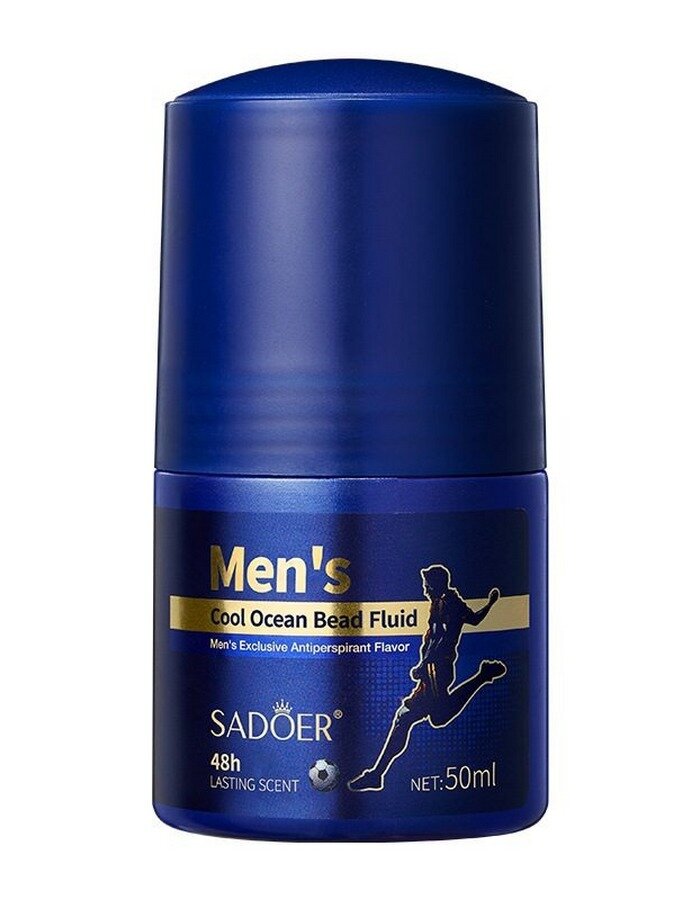 Sadoer Men's - Cool Ocean Bead Fluid Дезодорант-антиперспирант роликовый 50 мл.