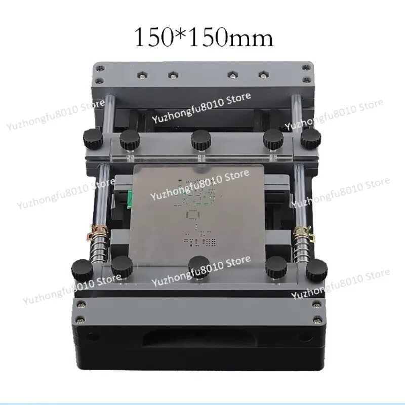 Ручная трафаретная печатная машина для печатной платы - компактный настольный трафаретный принтер для паяльной пасты 130x130 мм, зона печати
