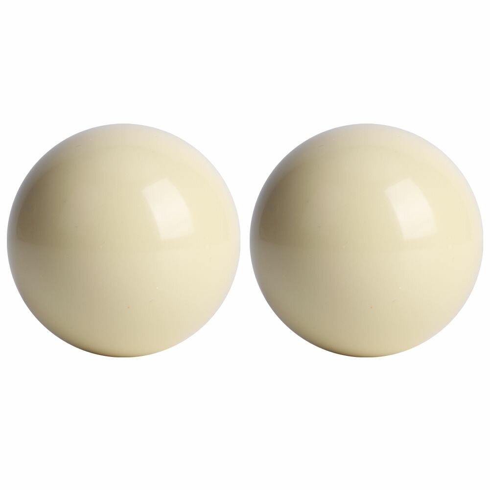 2 шт. белые шары для бильярда, 5,72 см, для тренировки и игр