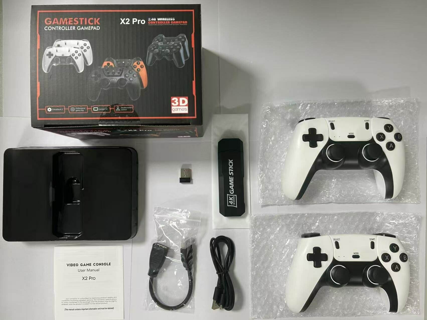 Игровая консоль X2Pro TV Little Overlord PSP беспроводная ретро HDMI HD 3D домашняя версия GD10PRO для домашнего использования