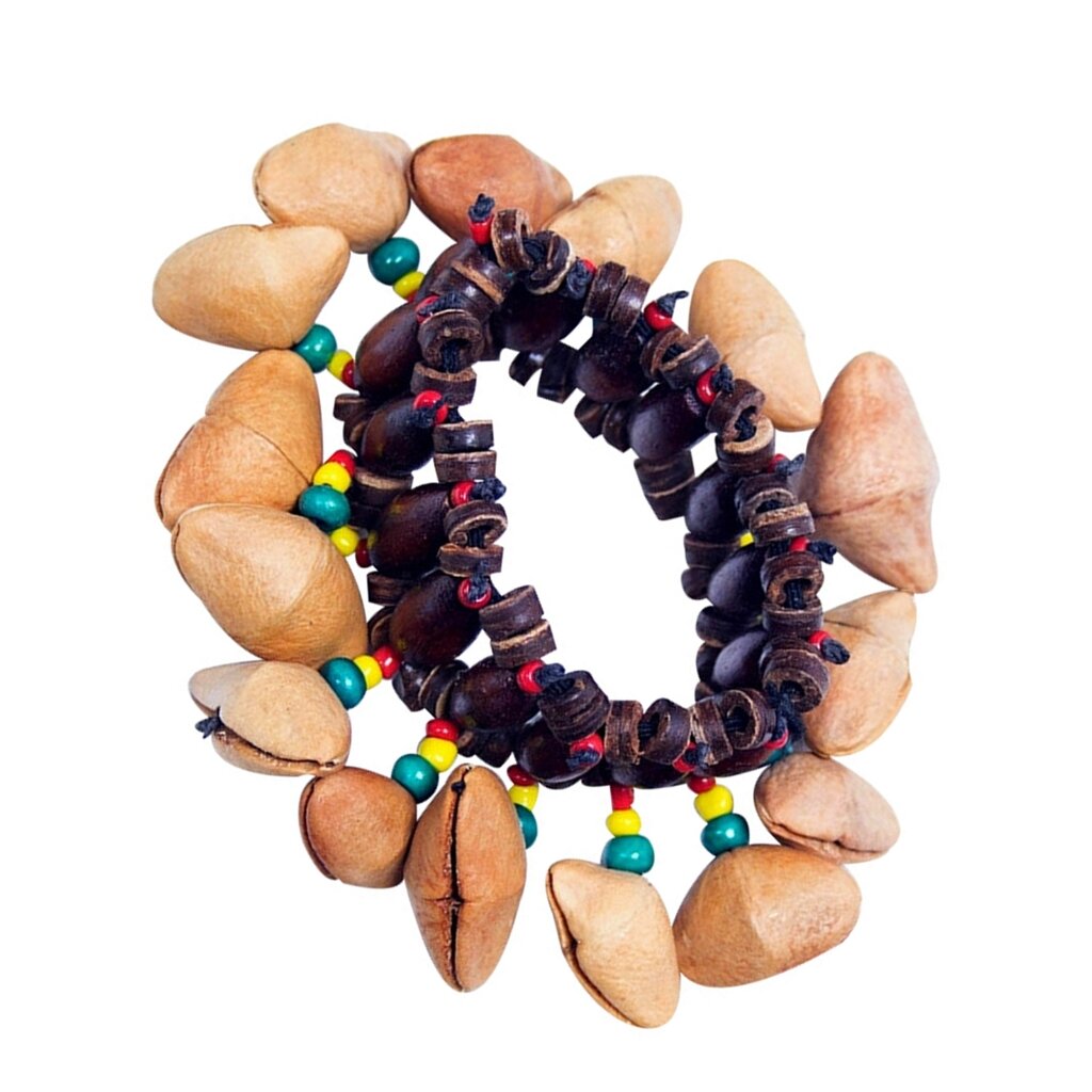 Индонезийские колокольчики из фруктовой скорлупы, африканские бубны, погремушки, ударный аккомпанемент