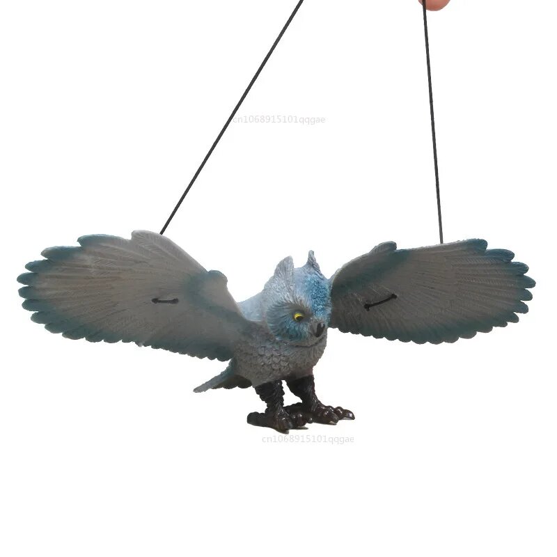 Подвесной орнамент из ПВХ в виде орла Small gray 22cm