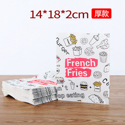 Прямые продажи от фабрики: бумажные пакеты для еды, устойчивые к жиру, пакеты для закусок, одноразовые пакеты для картошки фри, бургеров, ручных тортов, пакеты для выноса с бесплатной доставкой