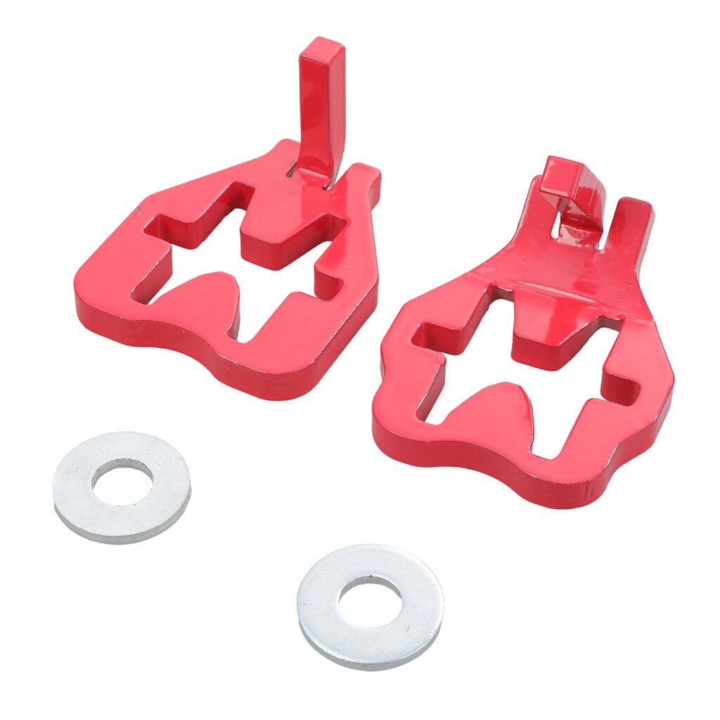 2pcs крепкие стальные ворота.