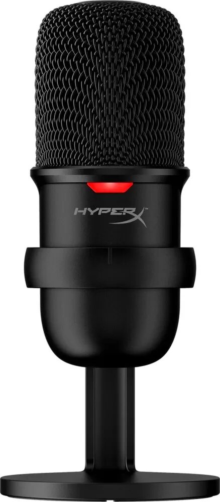 HyperX Микрофон игровой (для стриминга) SoloCast, черный