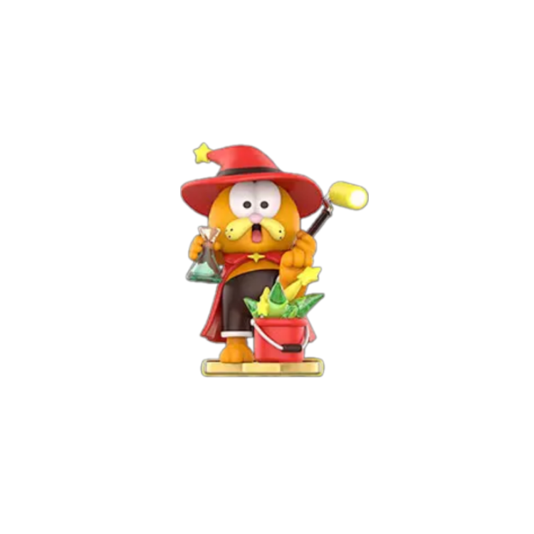 Мистические боксы унисекс POP MART GARFIELD Коллекция Daydream, Confirmed-Magic Brush Master (Open)