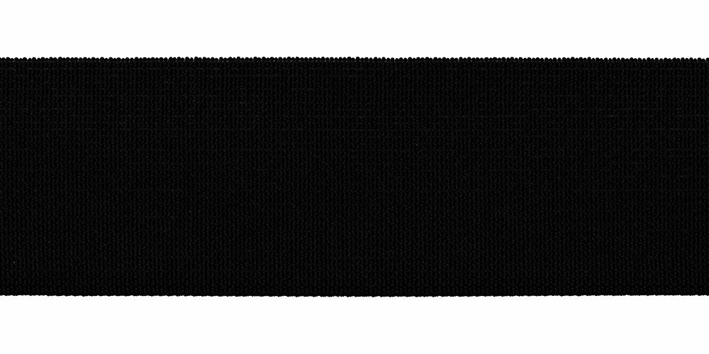 Эластичная Беларусь 50 мм 2 мм 9с770 Ч башмачная 20 м тканая черный