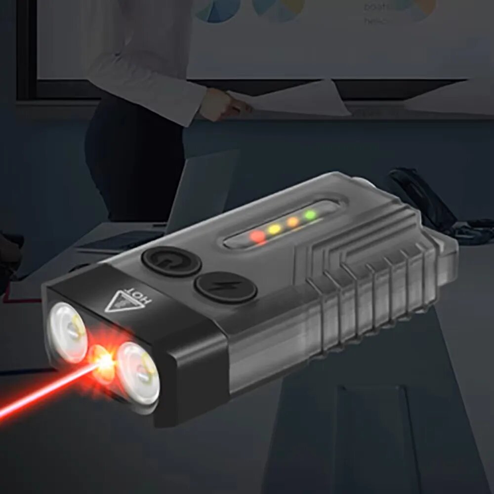 BORUiT V10 1000LM портативный фонарик Серый, V10BL