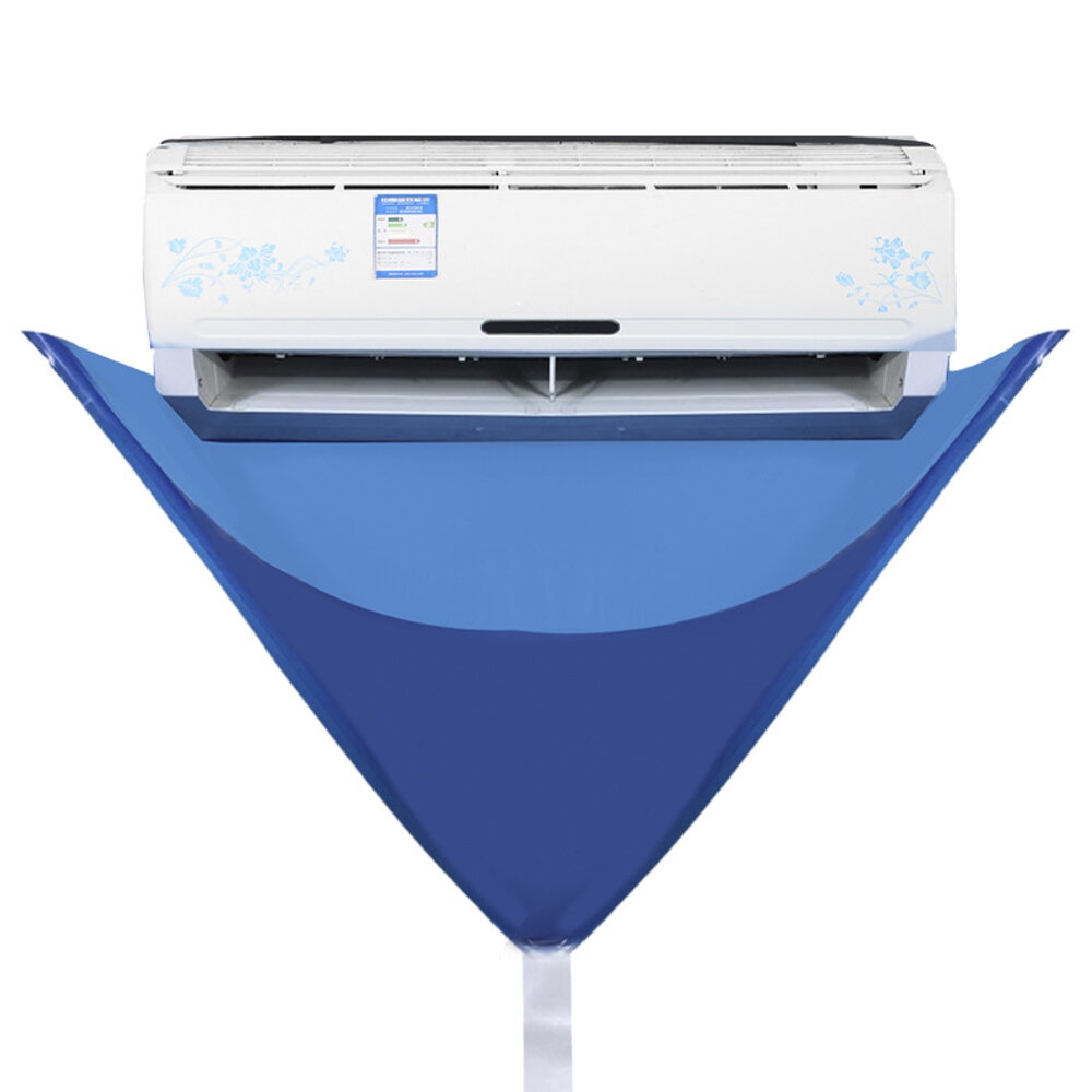 Чехол для чистки кондиционера, водонепроницаемая сумка для кондиционера, бытовой настенный инструмент для мытья кондиционера.