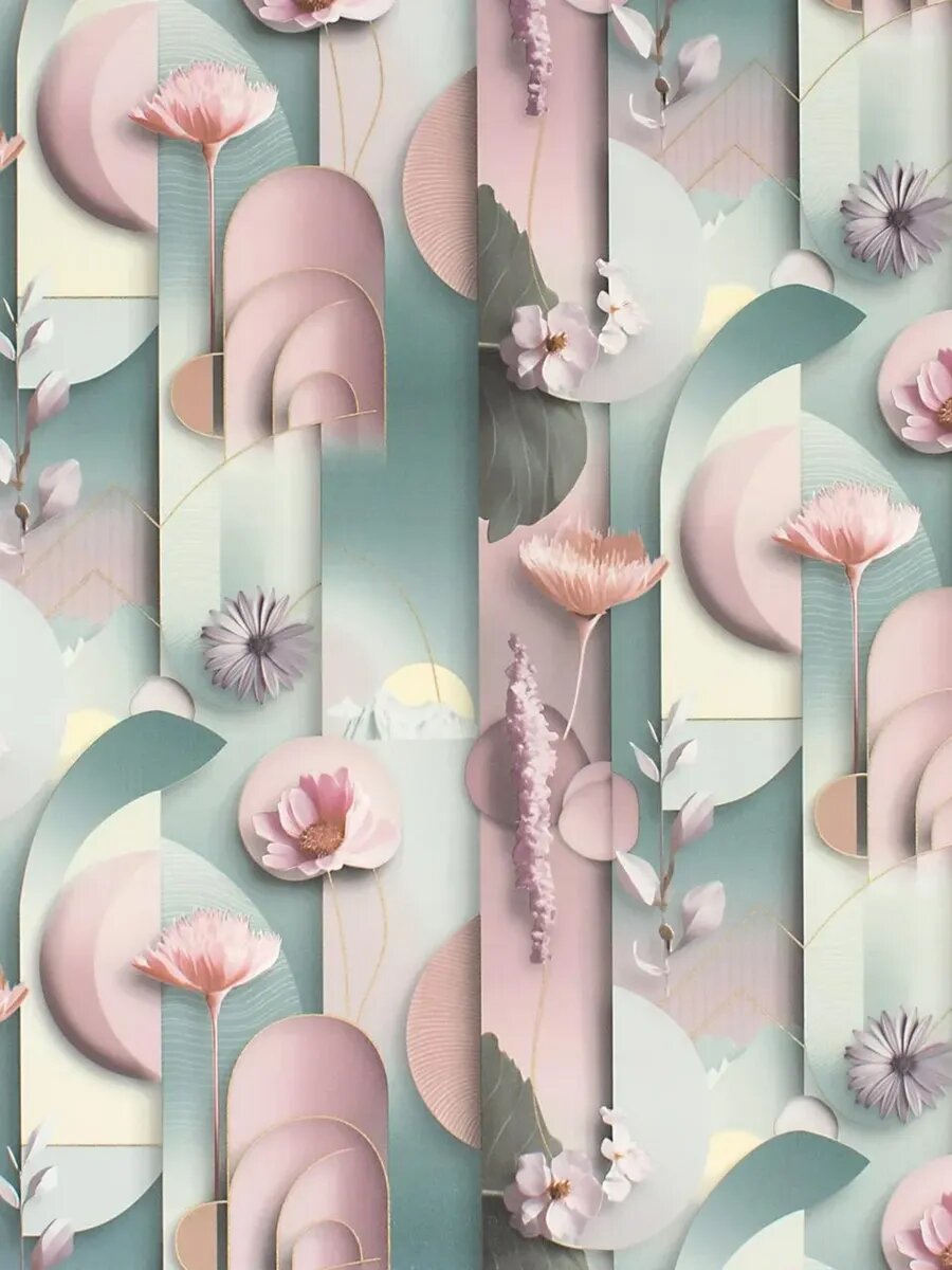 Обои метровые для кухни