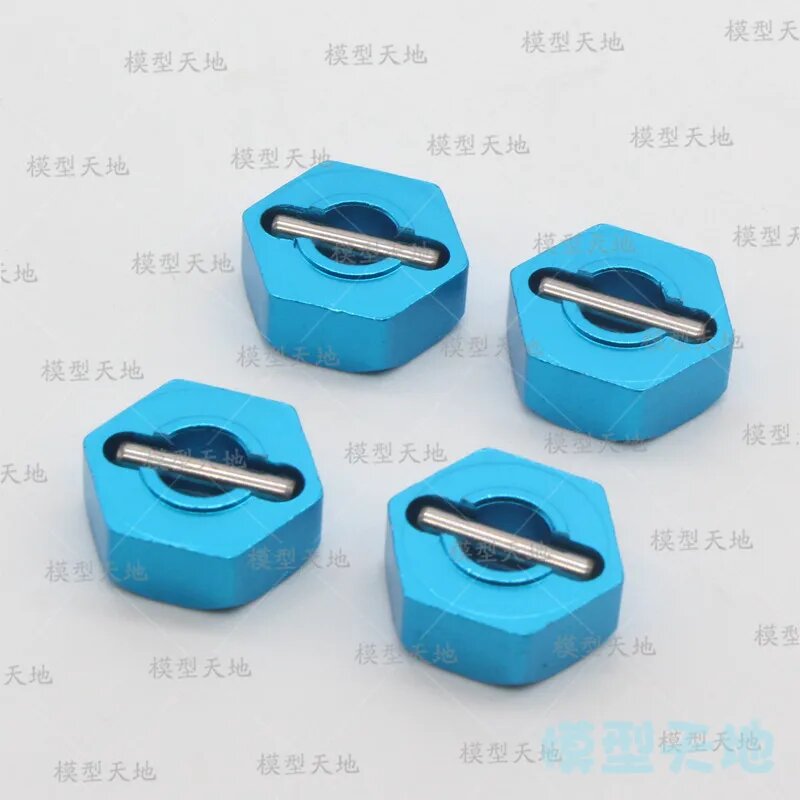 Бирюзовые гайки 12 мм для HSP JZXD