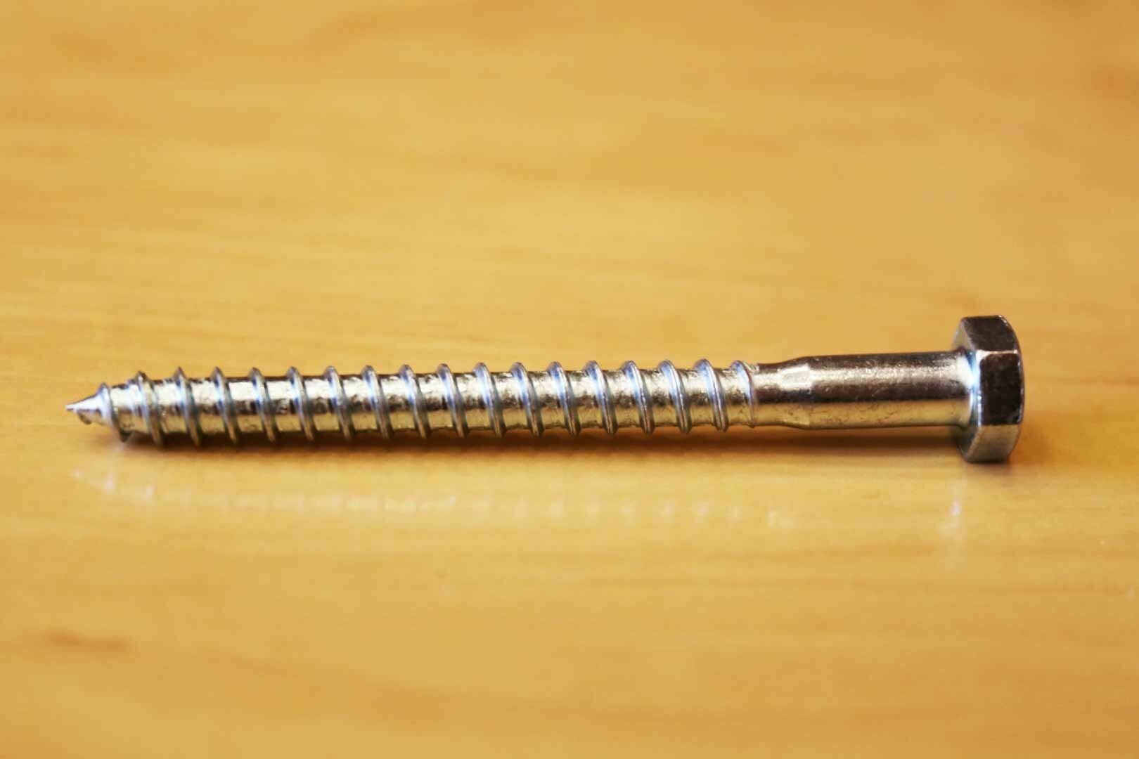 Болт-глухарь (комплект 6 шт.) M13х90 мм EKT. Класс 'Premium'.