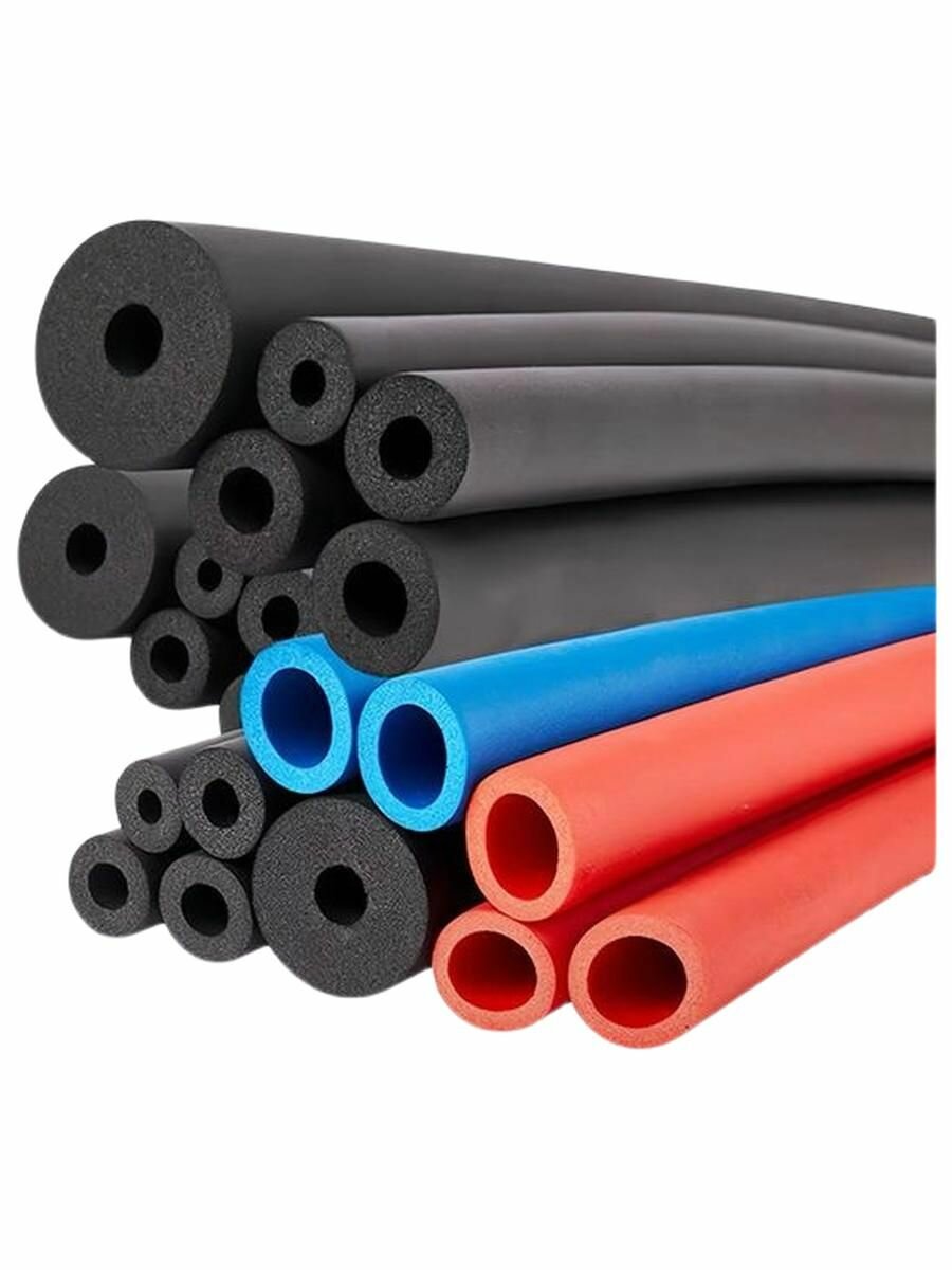 Теплоизоляция для труб, из вспененного каучука, диаметр 20мм, толщина 20мм