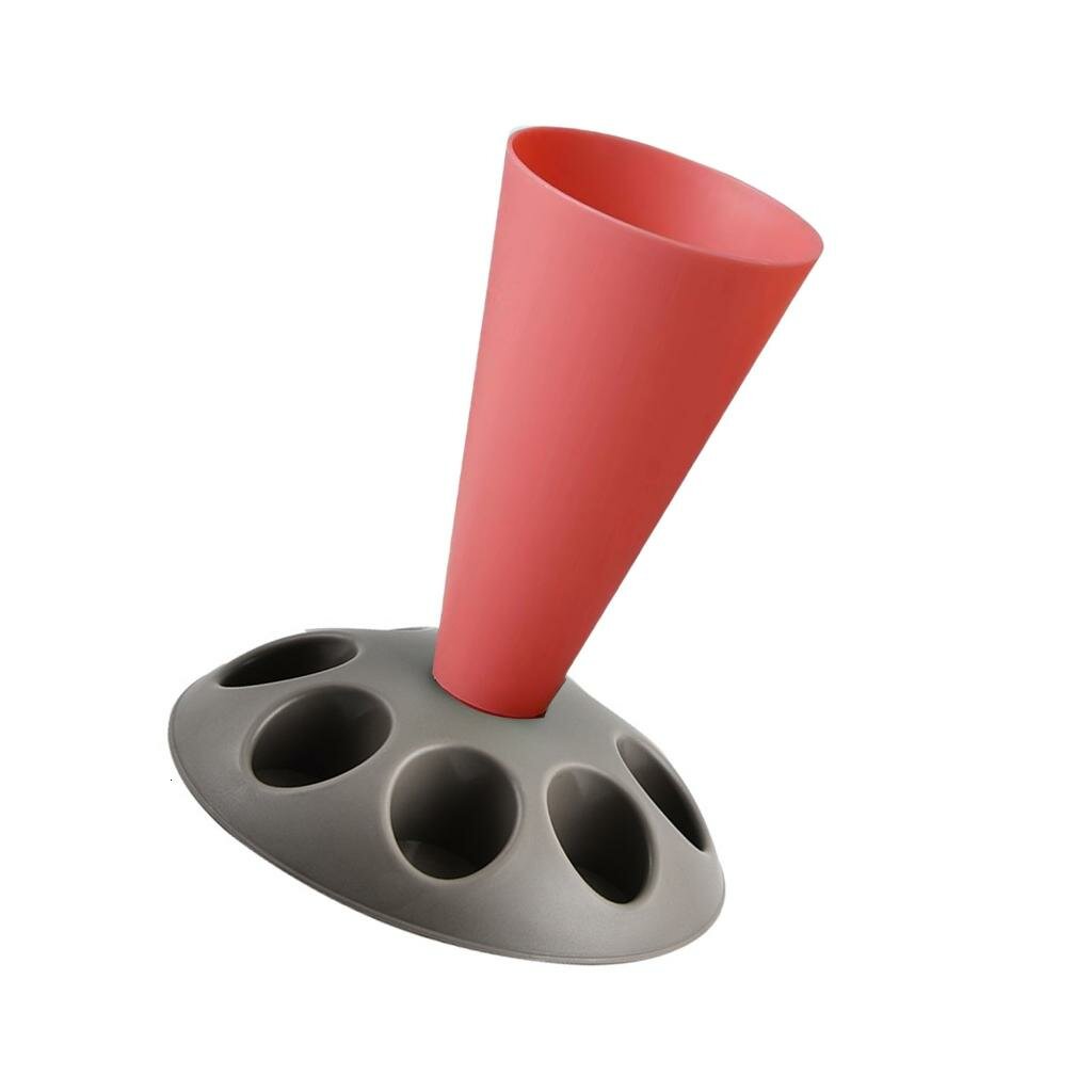 Стойка для кондитерских мешков с 8 слотами, красный