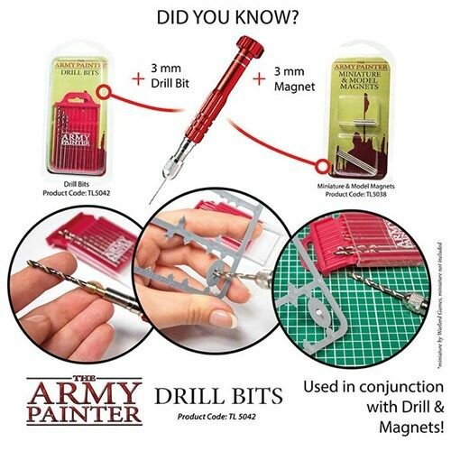 Сверла для модельной дрели Drill Bits Army Painter — фото 1